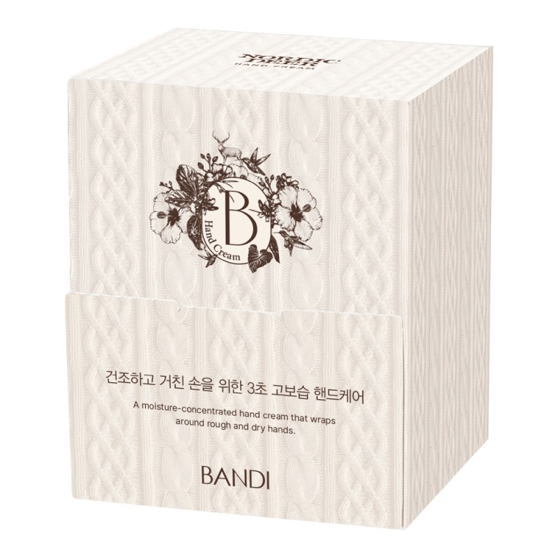 Набор мини кремов для рук BANDI Hand Cream, Nordic Deer, Норвежский ...